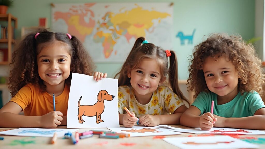 30 Dachshund Coloring Pages for Kids - Children Coloring Pages