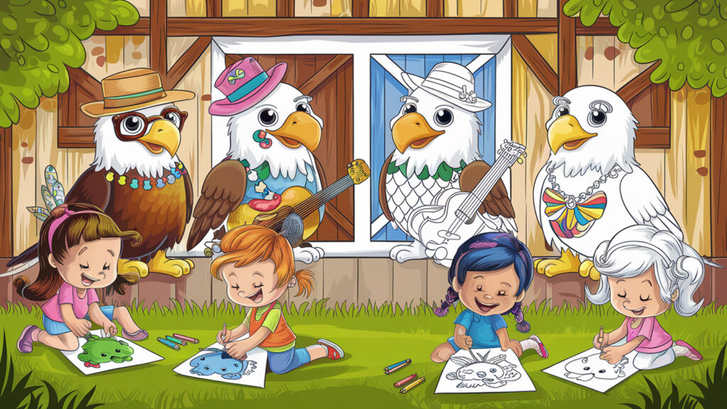 Bald Eagle Coloring Pages 🦅 Free Printable PDFs For Kids - Children ...