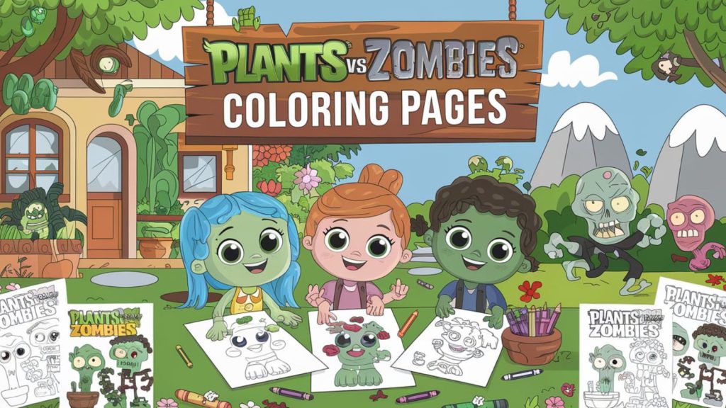 Plants vs Zombies Coloring Pages - Download Free PDFs For Kids 🌱🧟 ...