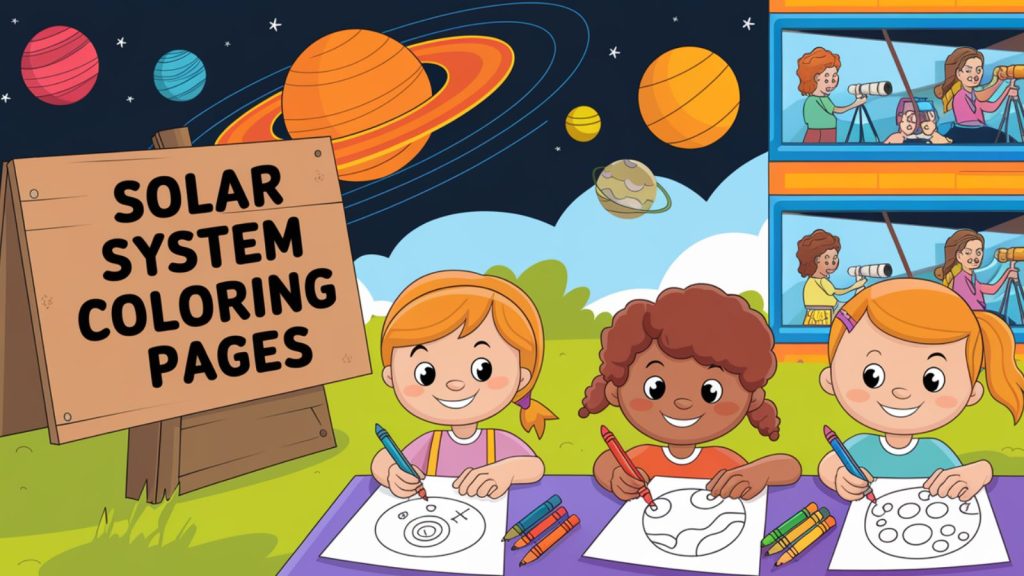 Solar System Coloring Pages - Free PDF Printables For Kids ☀️🪐🌍 ...