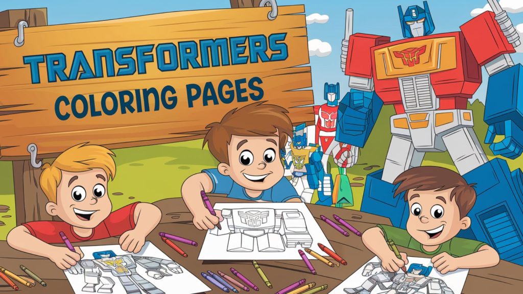 Transformers Coloring Pages- Free PDF Printables For Kids 🚗🤖⚙️ ...