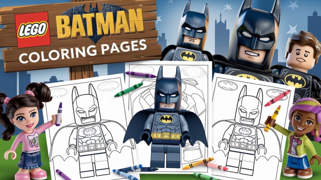 Lego Batman Coloring Pages - Free PDF Printables For Kids 🦇 - Children ...